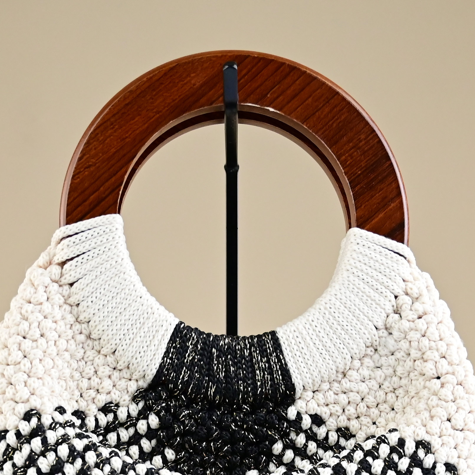 Regal Splendor - Luxurious Handmade Knitted Bag | Thomai Tampa